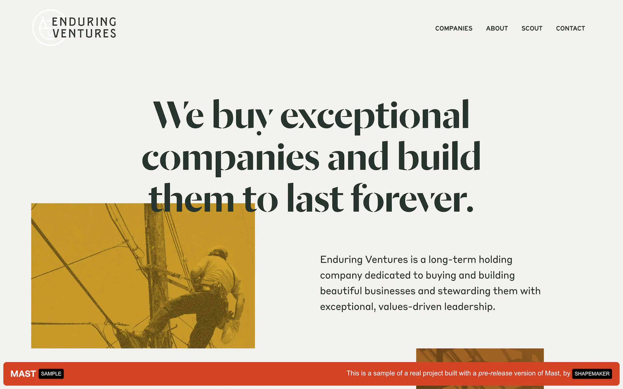 Mast A CSS Framework for Webflow